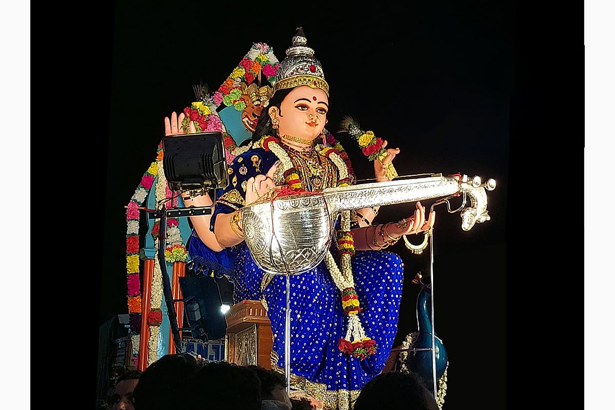 In Pictures: How Mangaluru Celebrates Dasara with Sharada
