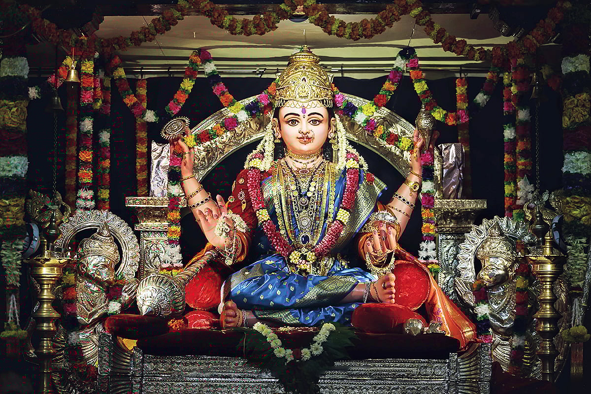 In Pictures: How Mangaluru Celebrates Dasara with Sharada