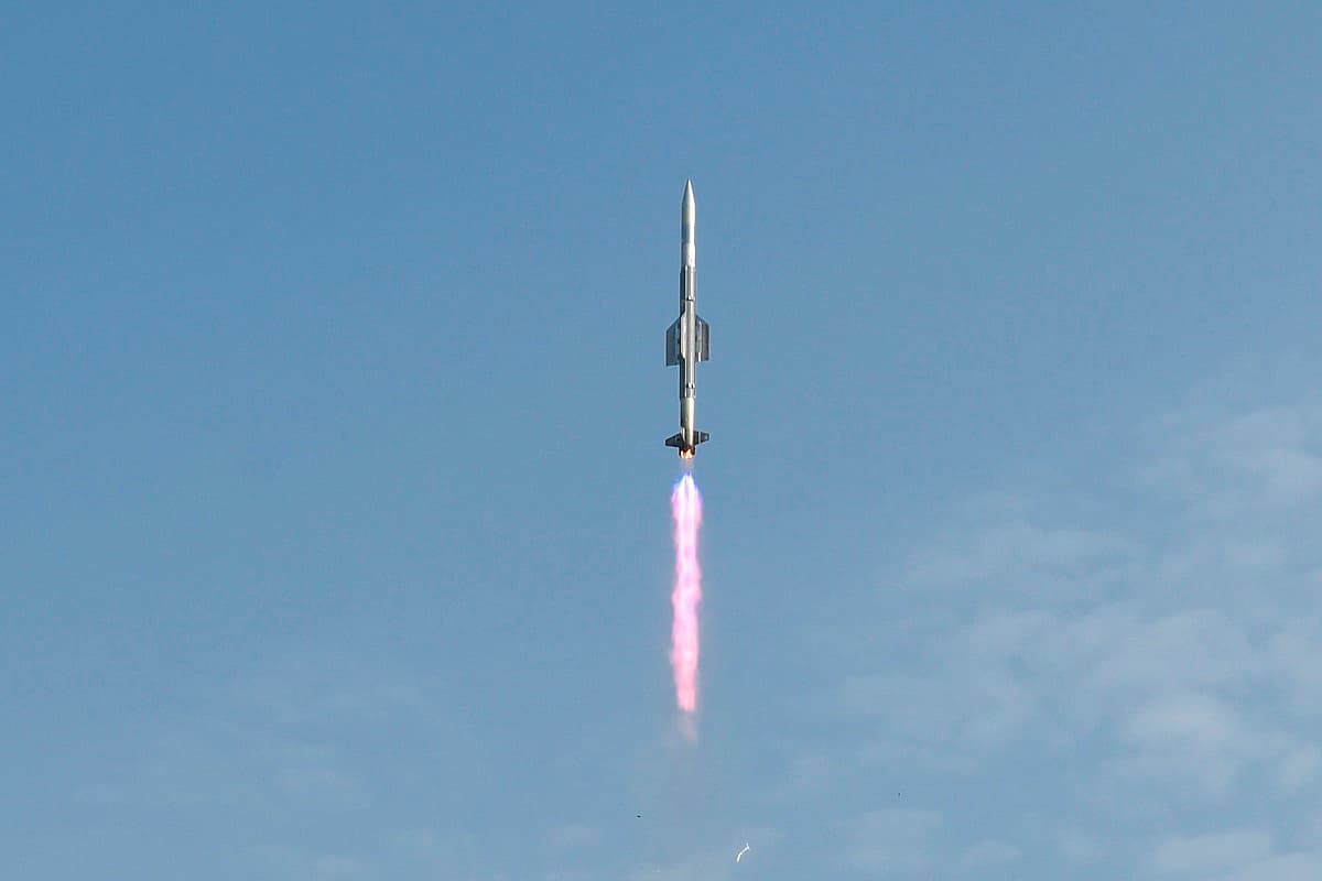 India Successfully Flight Tests Vertical Launch Short Range Surface to ...