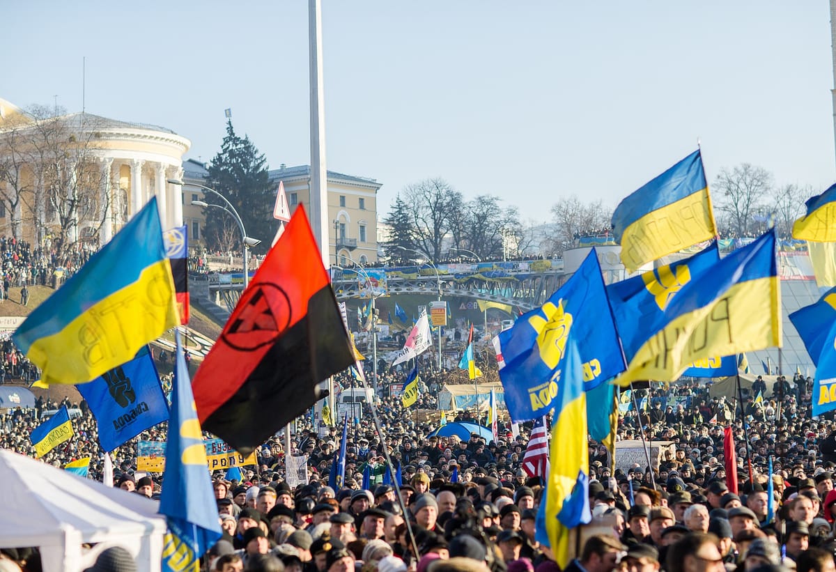 Explained: The 'Maidan Revolution' Of 2014, Because Roots Of Russia ...