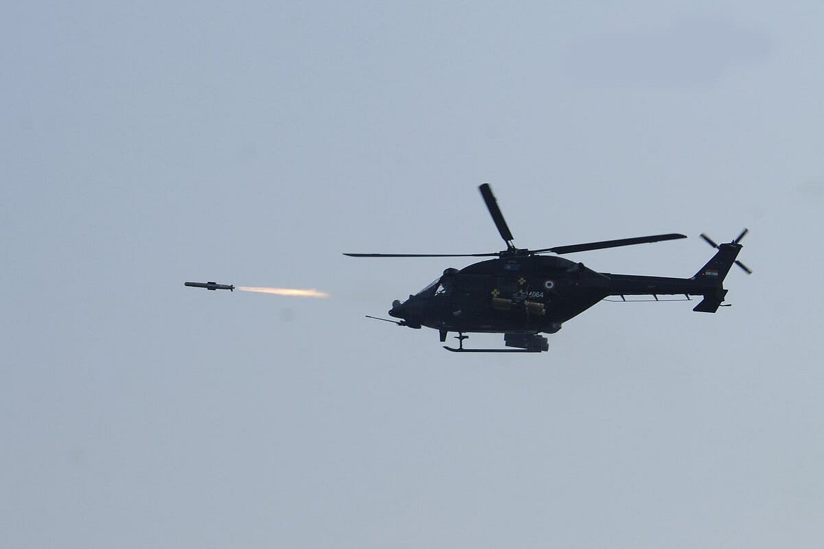 Watch: Helicopter Launched Anti-Tank Missile Helina Tested In Ladakh ...