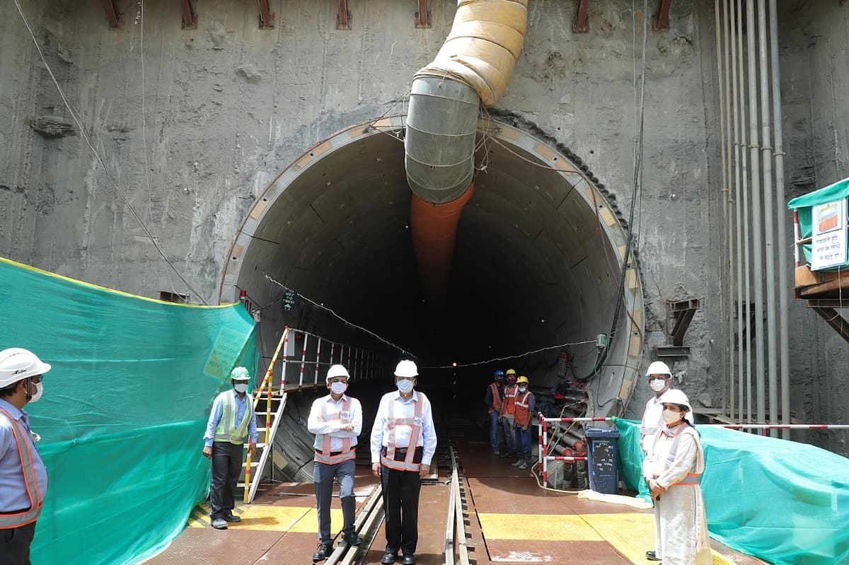 Delhi-Meerut RRTS Corridor: Tunnel Construction From Anand Vihar To ...