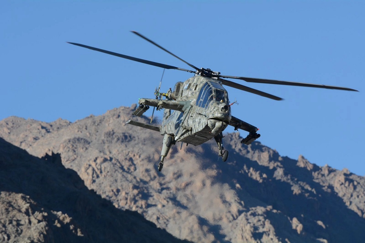 Light Combat Helicopter To Be Deployed Near China Border As Army Light Combat Helicopter To Be Deployed Near China Border As Army