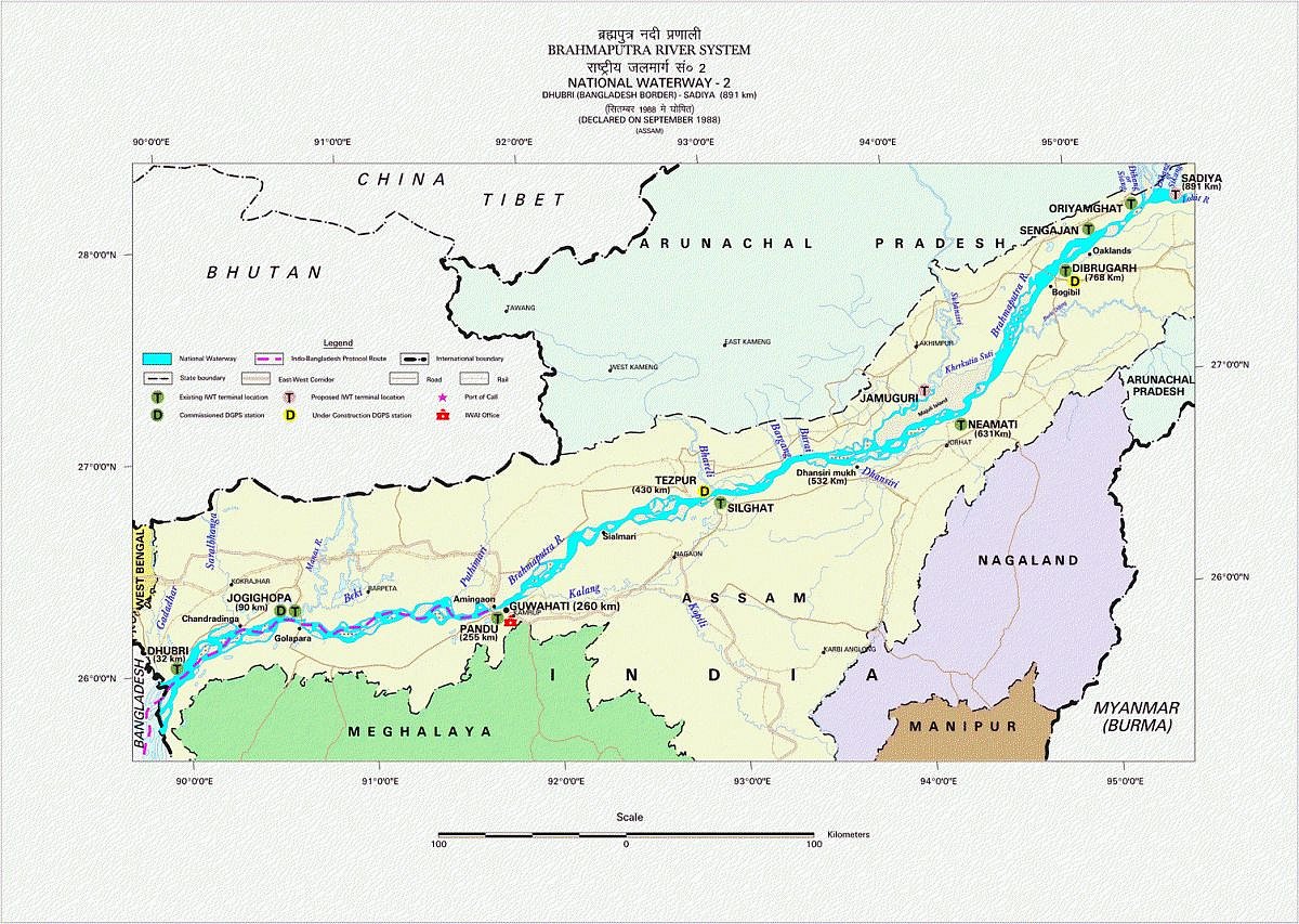 Northeast Infra: Covering More Than 4,000 km, India's Longest River ...