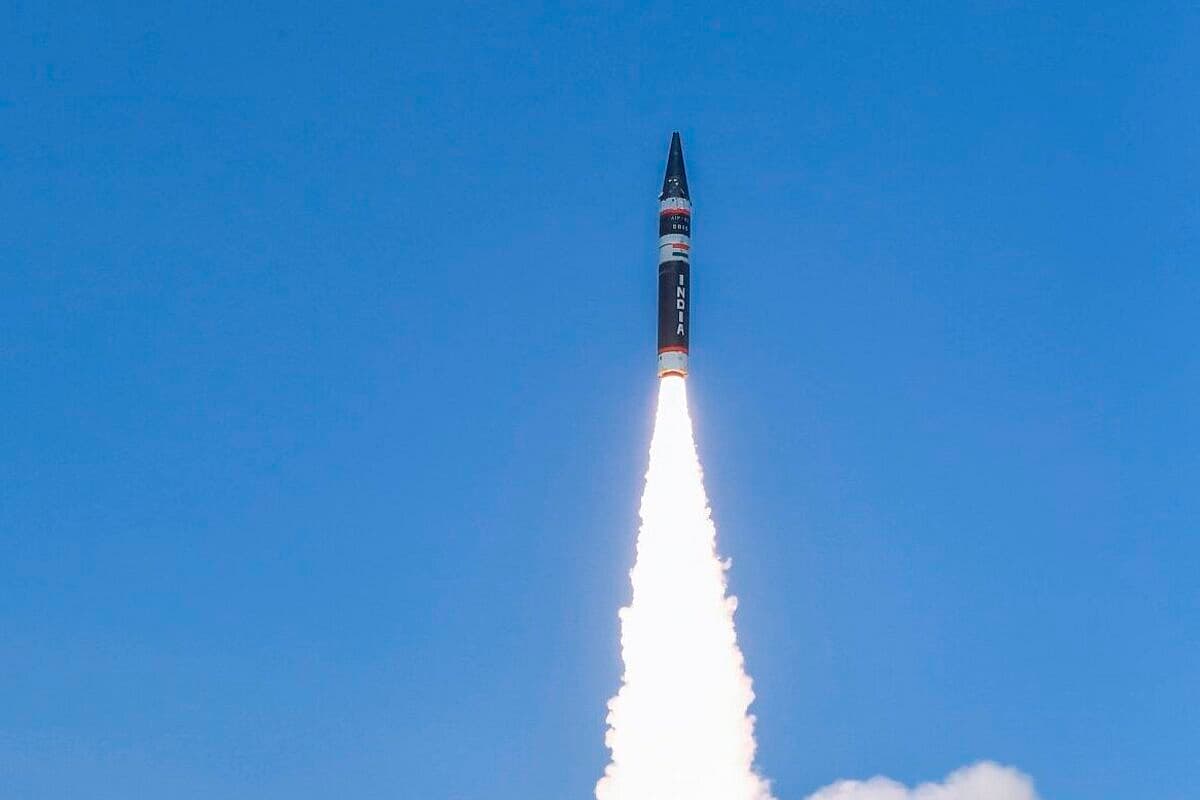 India Tests Agni Prime Nuclear-Capable Ballistic Missile