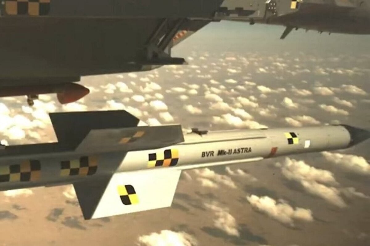 IAF Shows Off 160 Km Range Astra Mk-II Missile In Promo Video Released ...