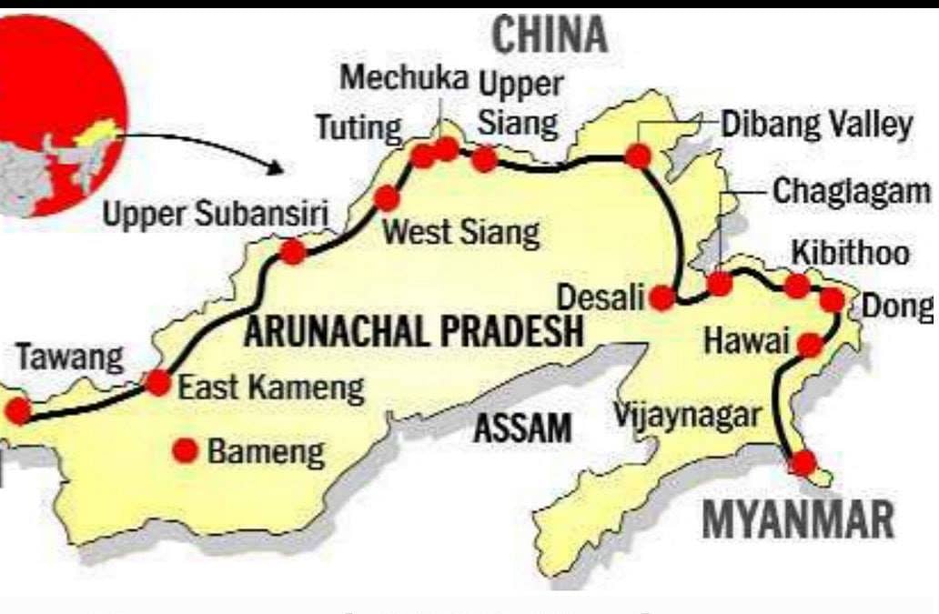 Centre Approves 1500-Km Arunachal Pradesh Frontier Highway Along LAC ...