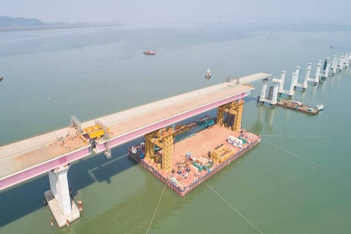 Mumbai Trans Harbour Link Project: MMRDA Erects 12th Orthotropic Steel ...