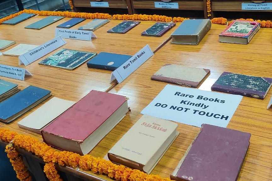 Varanasi: Rare Tamil Books, Palm-leaf Manuscripts Exhibited At BHU ...