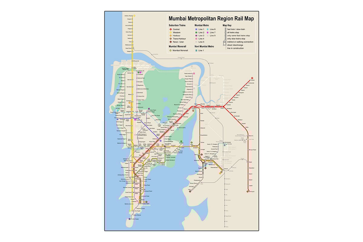 The Grand Vision Of Mumbai Metro: What The Advanced Transit System Will ...