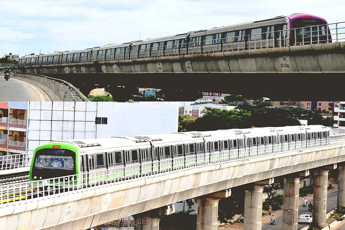 Bengaluru Metro Purple Line: Byappanahalli-KR Puram Metro 'Missing Link ...