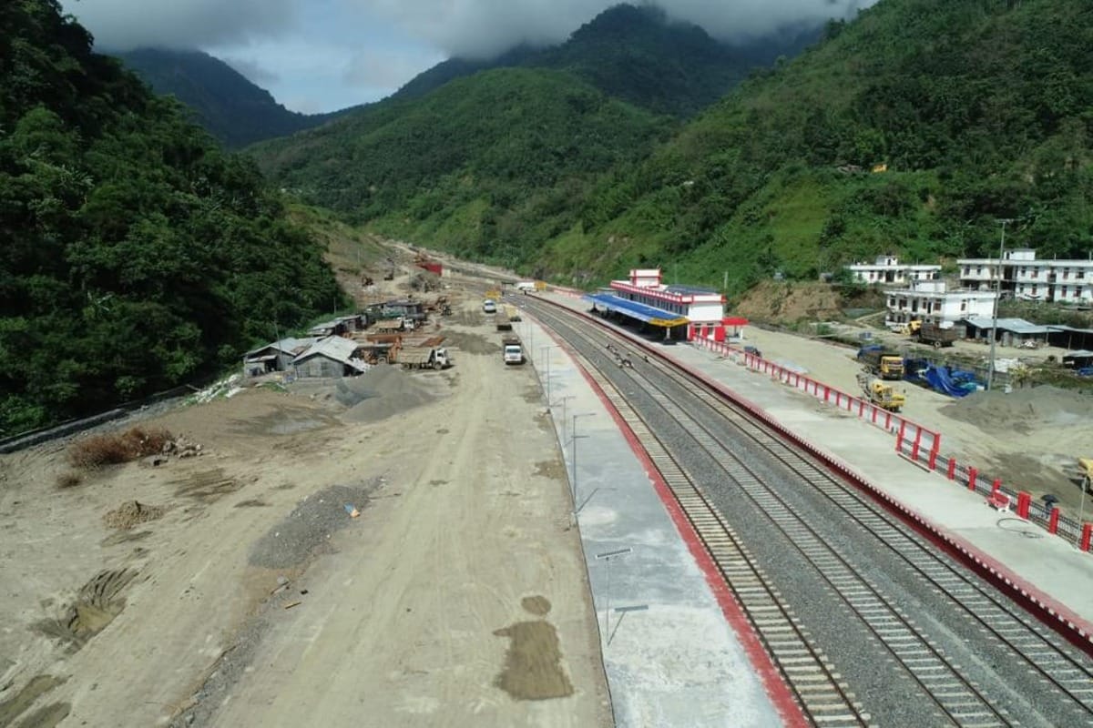 Rs 14,322 Crore Jiribam-Imphal Railway Project In Manipur Nears ...