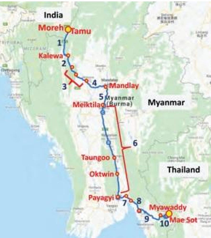 India-Myanmar-Thailand Trilateral Highway: Paving The Road Of ...