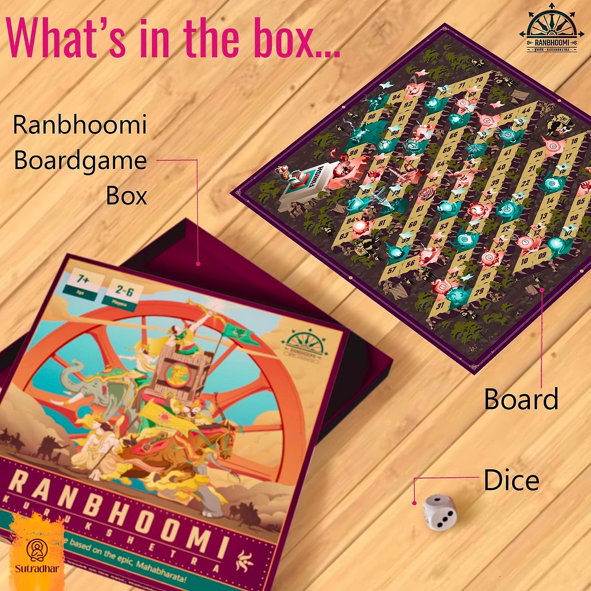 Ranbhoomi - Kurukshetra: A Board Game That's Fun And Introduces Kids To ...