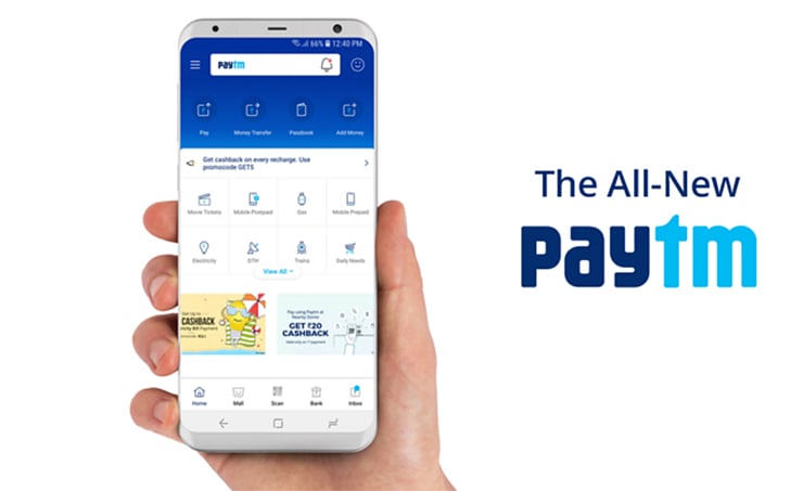 Now Make UPI Payments Through Scanning QR Codes Through Paytm App