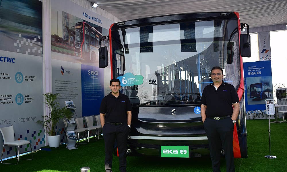 EKA Launches its First Electric Bus ‘EKA E9’