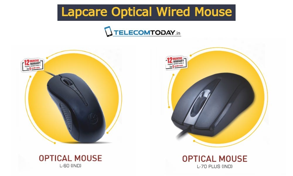 Upgrade Your Desk Setup with Lapcare’s Newly Launched Optical Wired Mouse