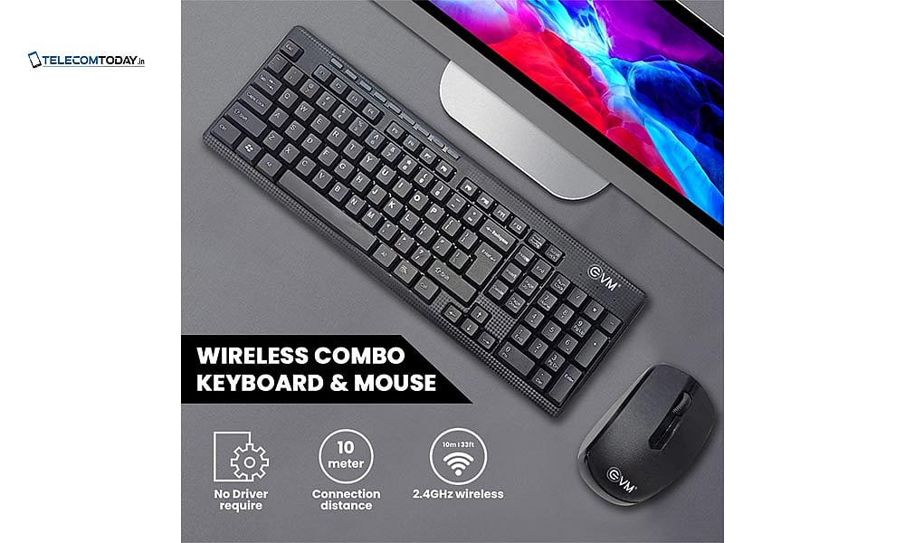 EVM Brings Affordable Wireless Keyboard and Mouse Combo