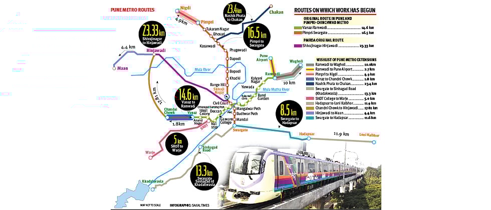 Demands for Pune metro extensions increase