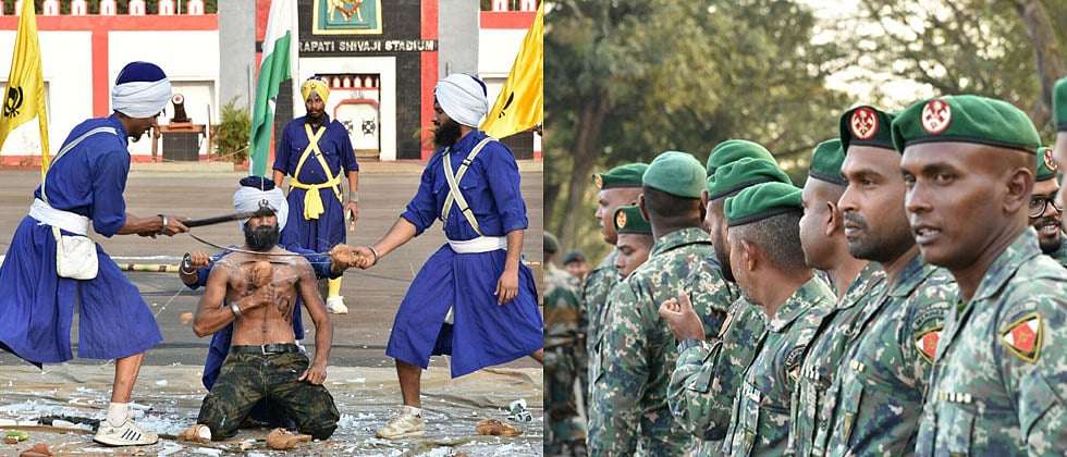 Exercise Ekuverin - Joint military exercise of Indian and Maldives army ...