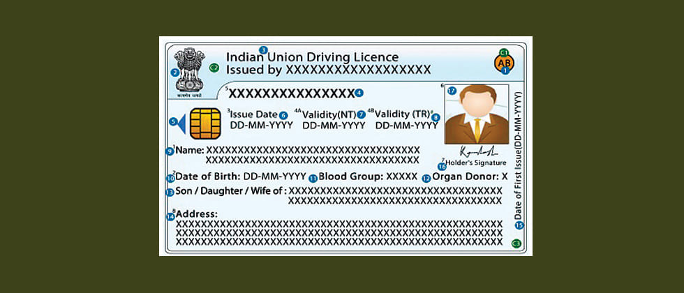 Driving licence to have SIM card-like microchip