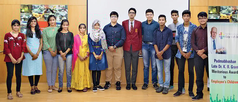 Ruby Hall Clinic fetes meritorious children of staff