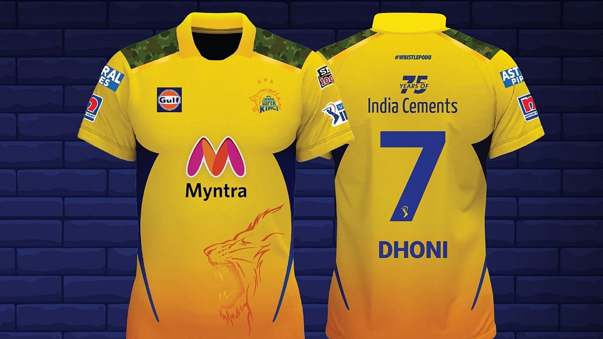 IPL 2021: MS Dhoni unveils new Chennai Super Kings’ jersey