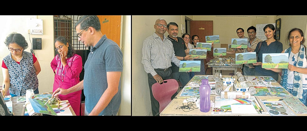 Mandar Marathe makes art easy, enlightens about lesser-known mediums