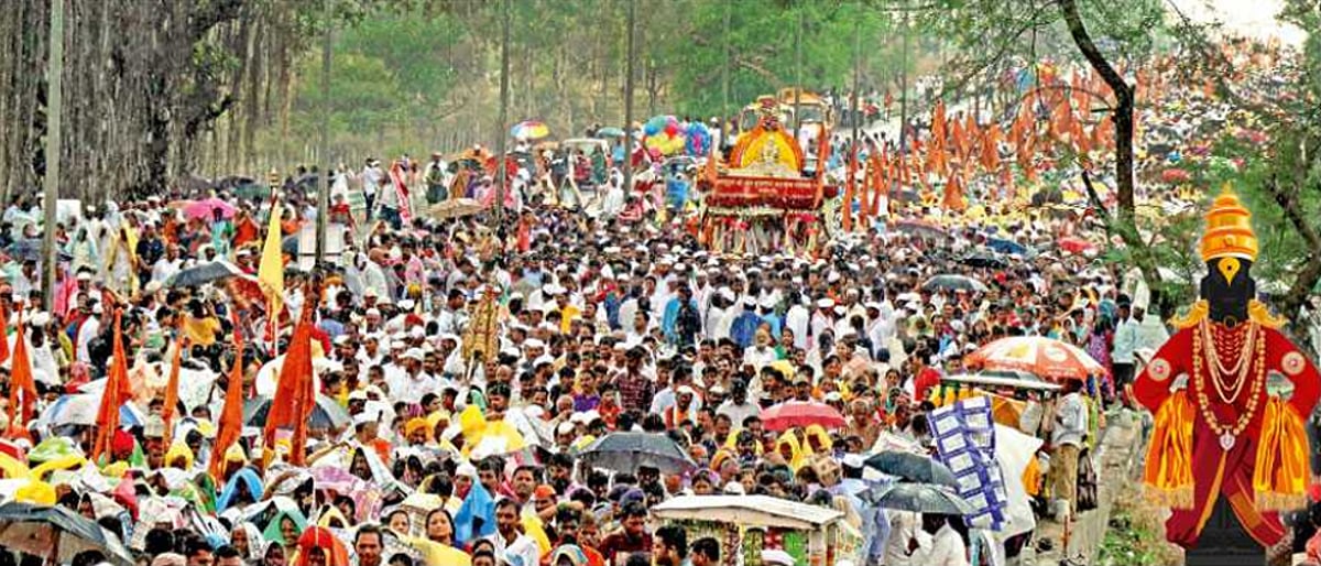 Palkhi procession gets a rousing welcome