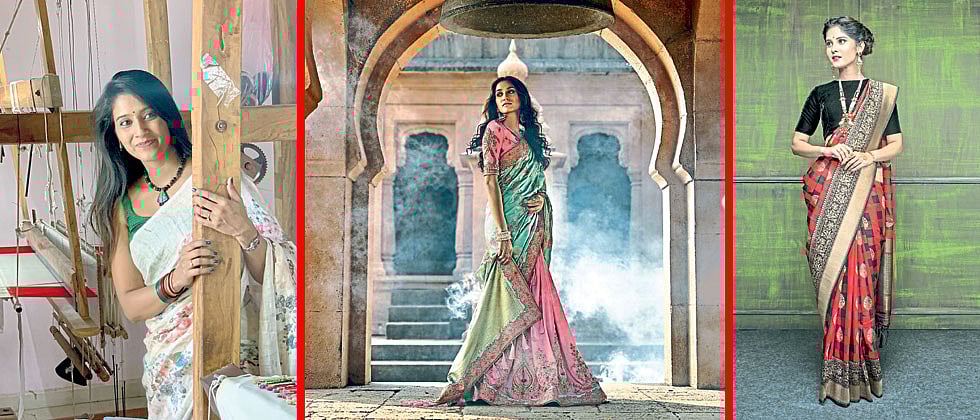 This Pune-based saree store offers traditional clothing with a ...