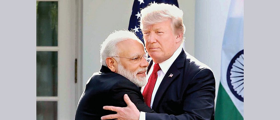 Trump and the Modi Hug..!