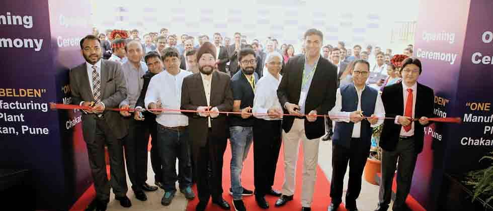 Belden inaugurates manufacturing facility in Chakan