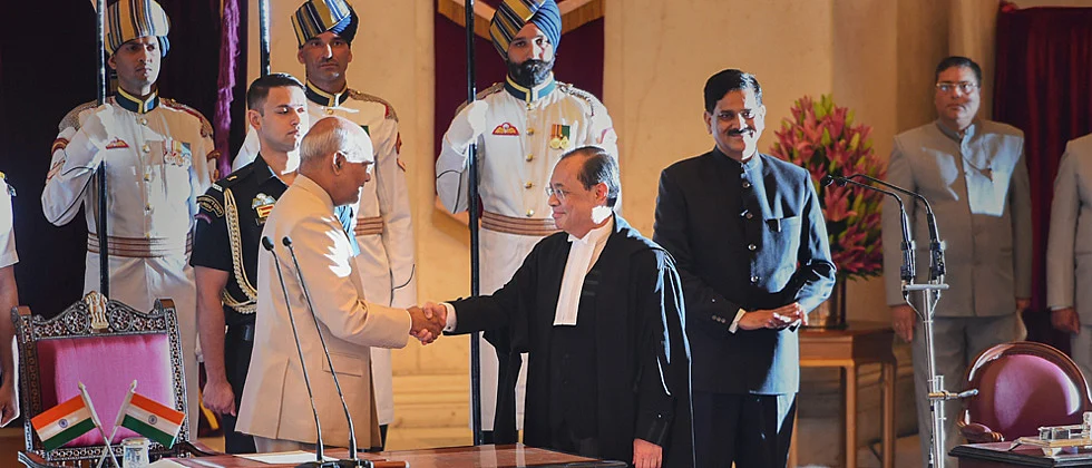 Justice Ranjan Gogoi Sworn In As Chief Justice Of India