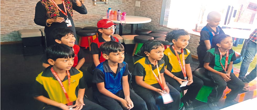 Fun lesson for students of CM International School