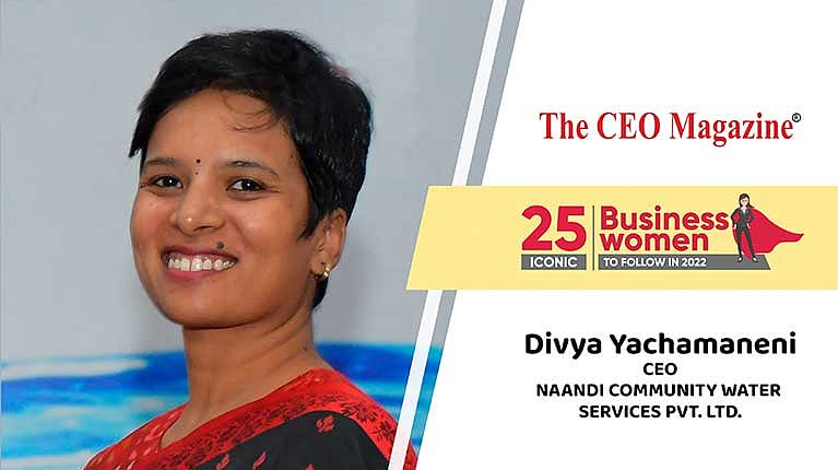 Leading NCWS And Solving The Water Crisis- Divya Yachamaneni