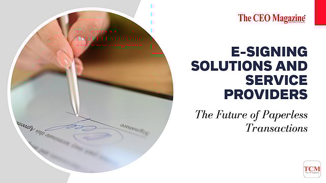 E-signing Solutions and Service Providers: The Future of Paperless ...