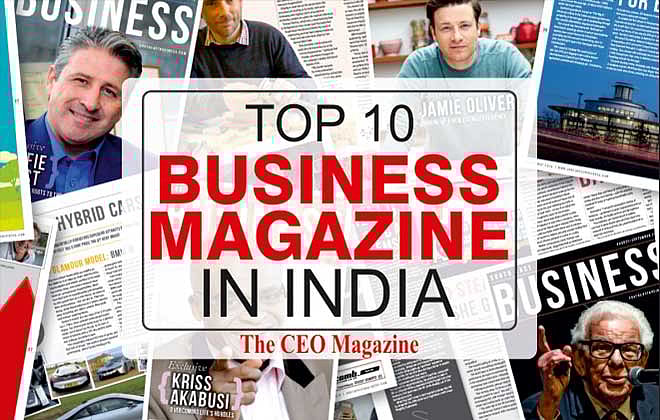 Top 10 Business Magazines in India | Best Business Magazine | The CEO