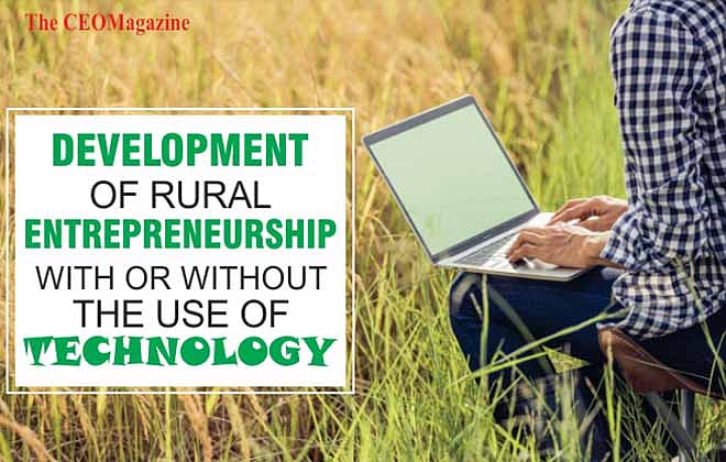 DEVELOPMENT OF RURAL ENTREPRENEURSHIP WITH