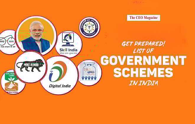 Get Prepared! List of Government Schemes in India | The CEO Magazine