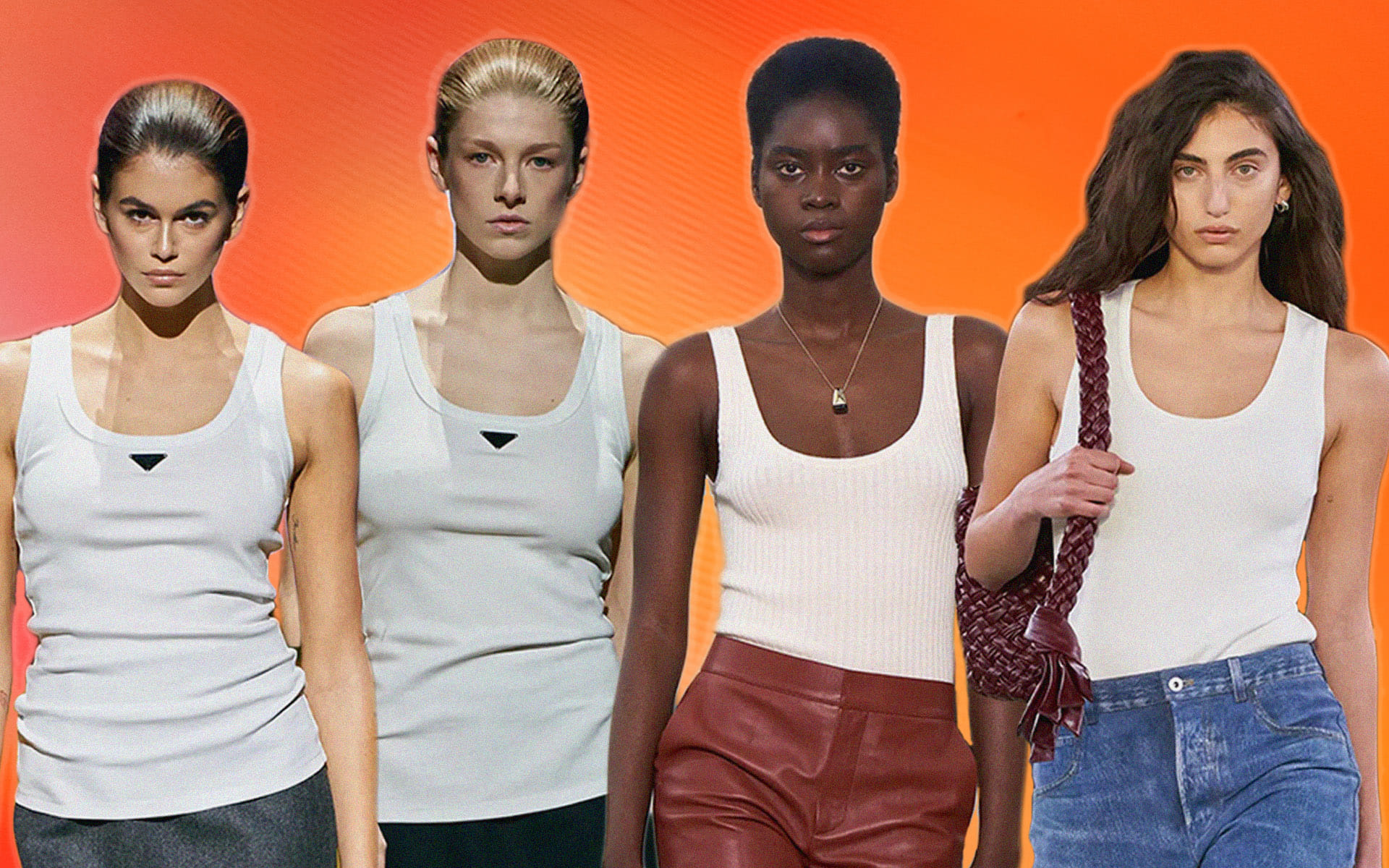 How luxury brands have reinvented the basic tank top