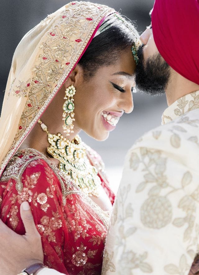 This American bride wore a Manish Malhotra lehenga for her nuptials in ...