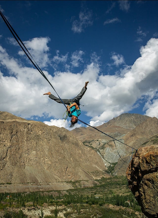 Despite the challenges, India’s highlining community is growing rapidly