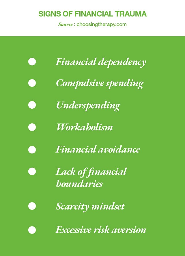 What is financial trauma and how do you navigate it?