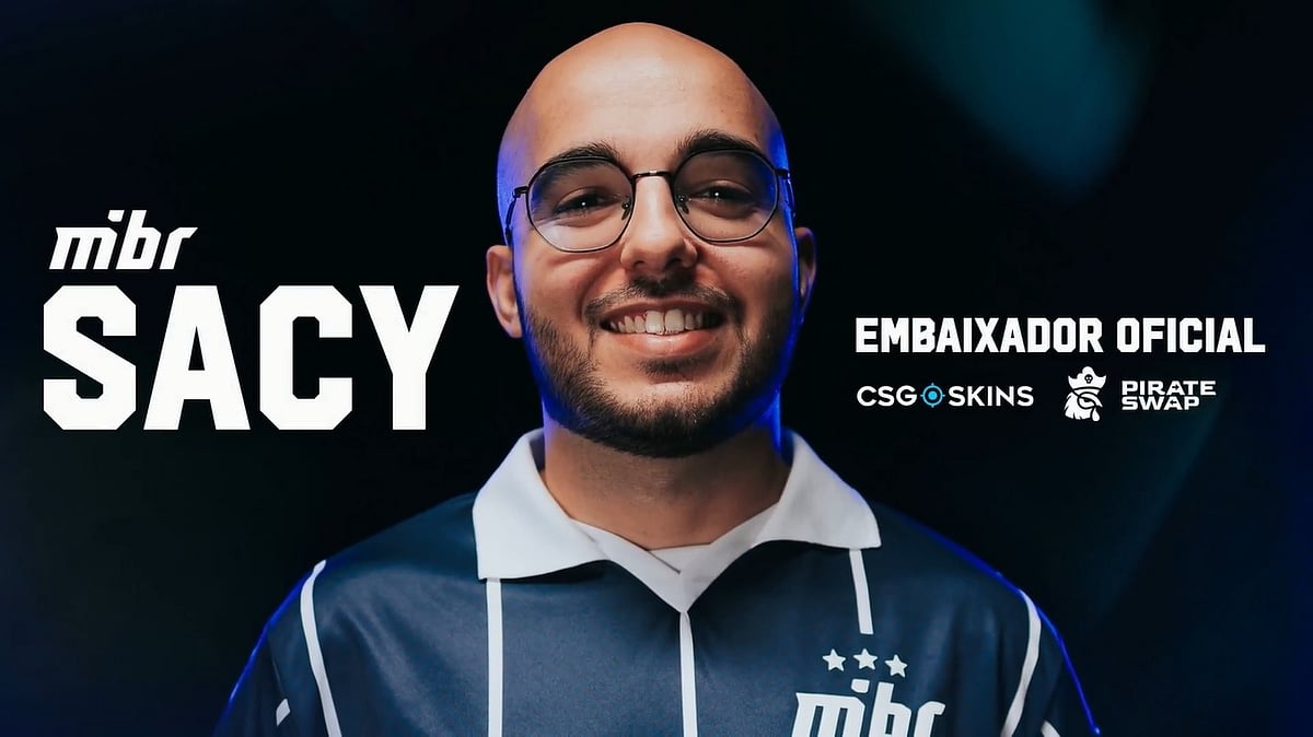 MIBR anuncia sacy como novo criador de conteúdo