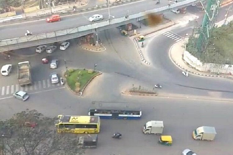 Work on pedestrian friendly amenities at Bengaluru’s infamous Iblur ...