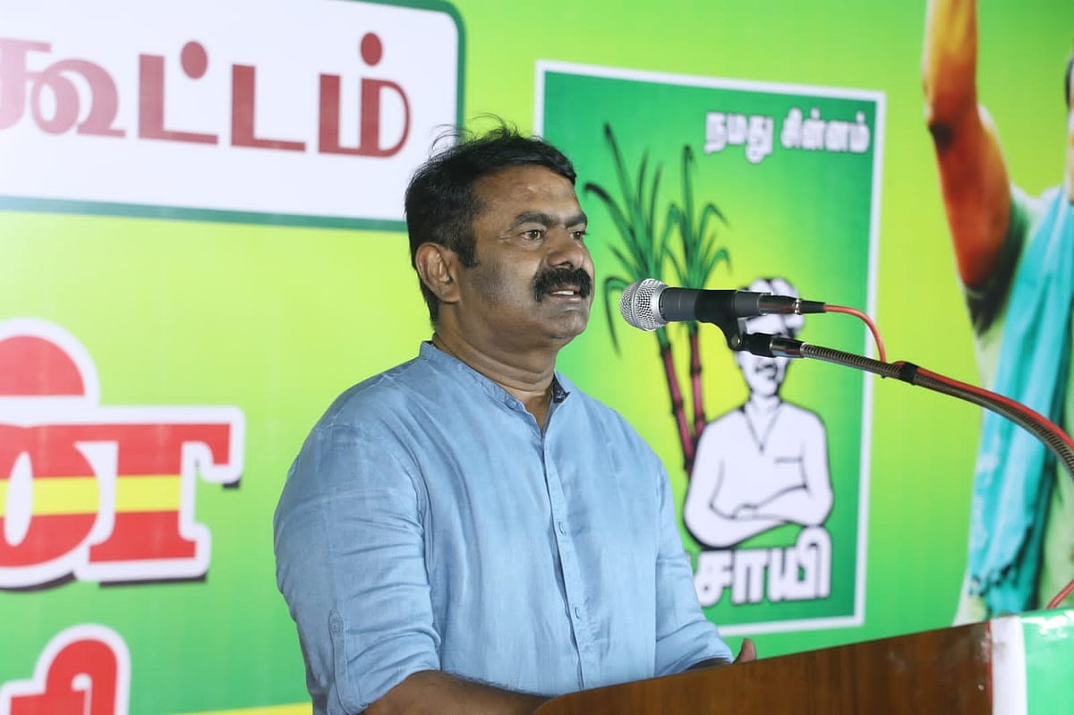 NTK chief Seeman summoned by TN police in actor harassment case