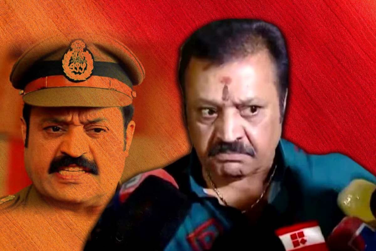 Suresh Gopi, the actor who plays cop and the politician who plays cop