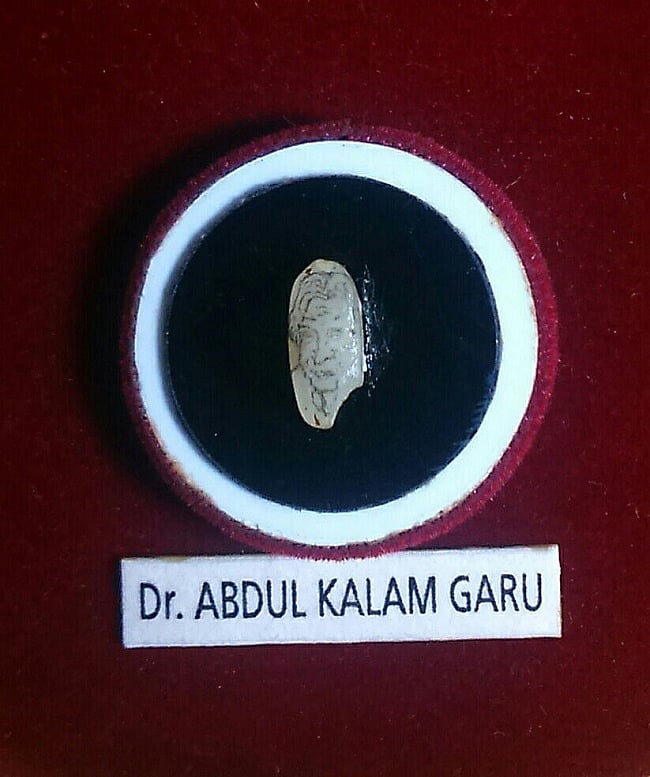 Meet Ajay, Telangana artist who carved Dandi March inside the eye of a ...