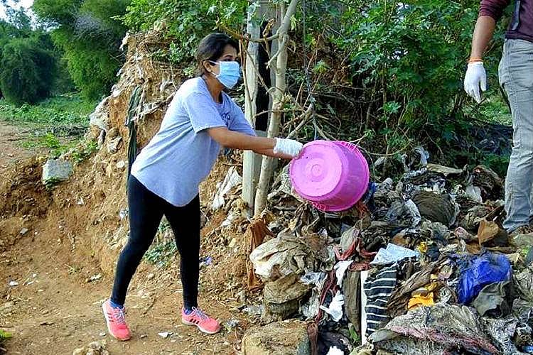 In photos: Volunteers clean three tonnes of garbage from Hebbal lake in ...