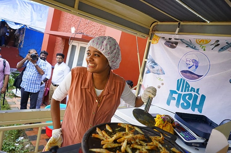 Hanan Hamid is back selling fish, and cheekily names her venture ‘Viral’